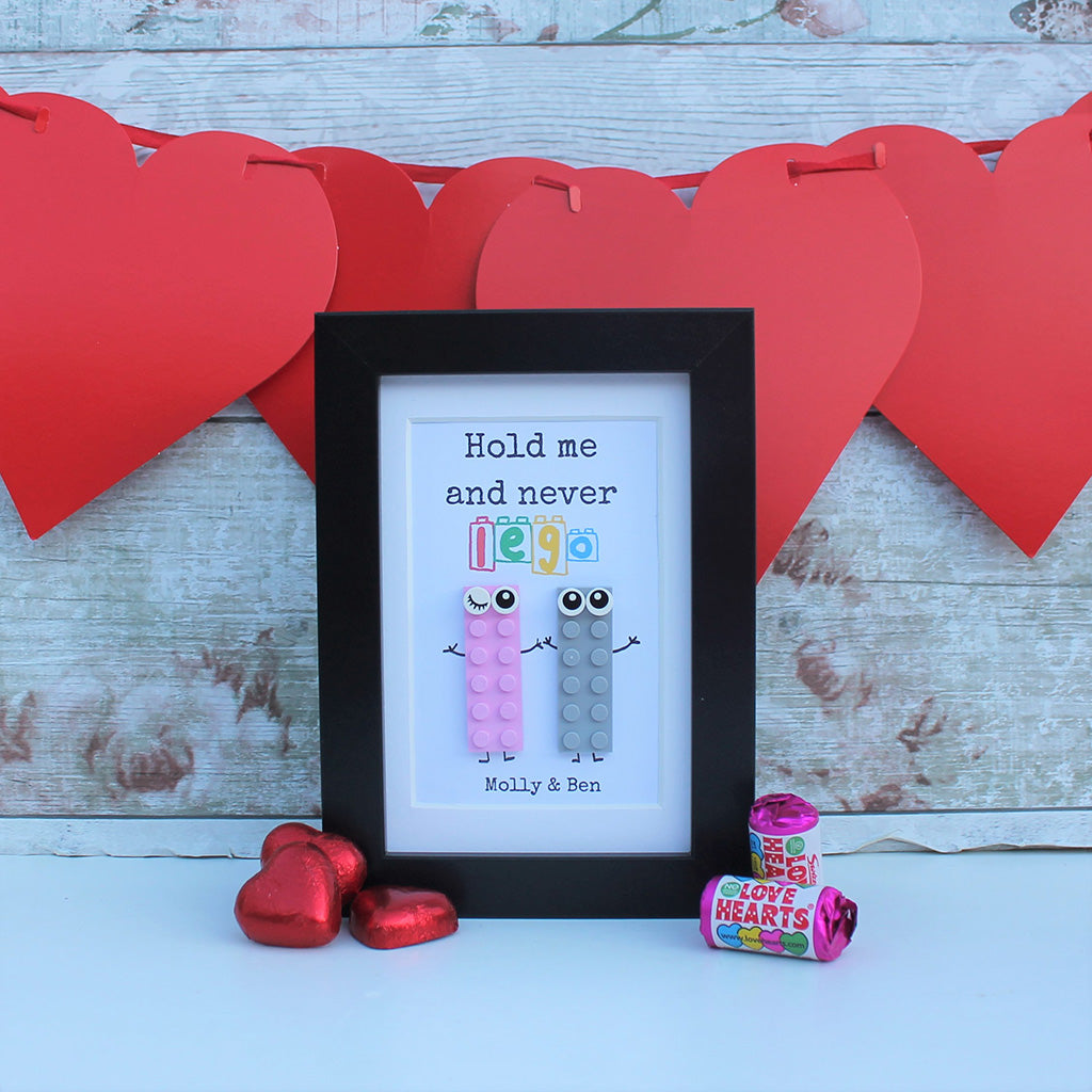 Personalised LEGO® People Frame – Mrs Crazy Creations
