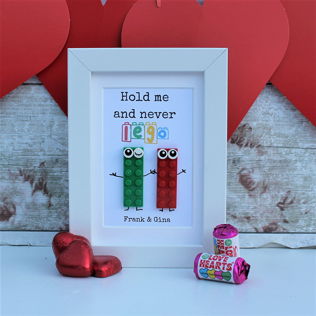 Personalised LEGO® People Frame – Mrs Crazy Creations
