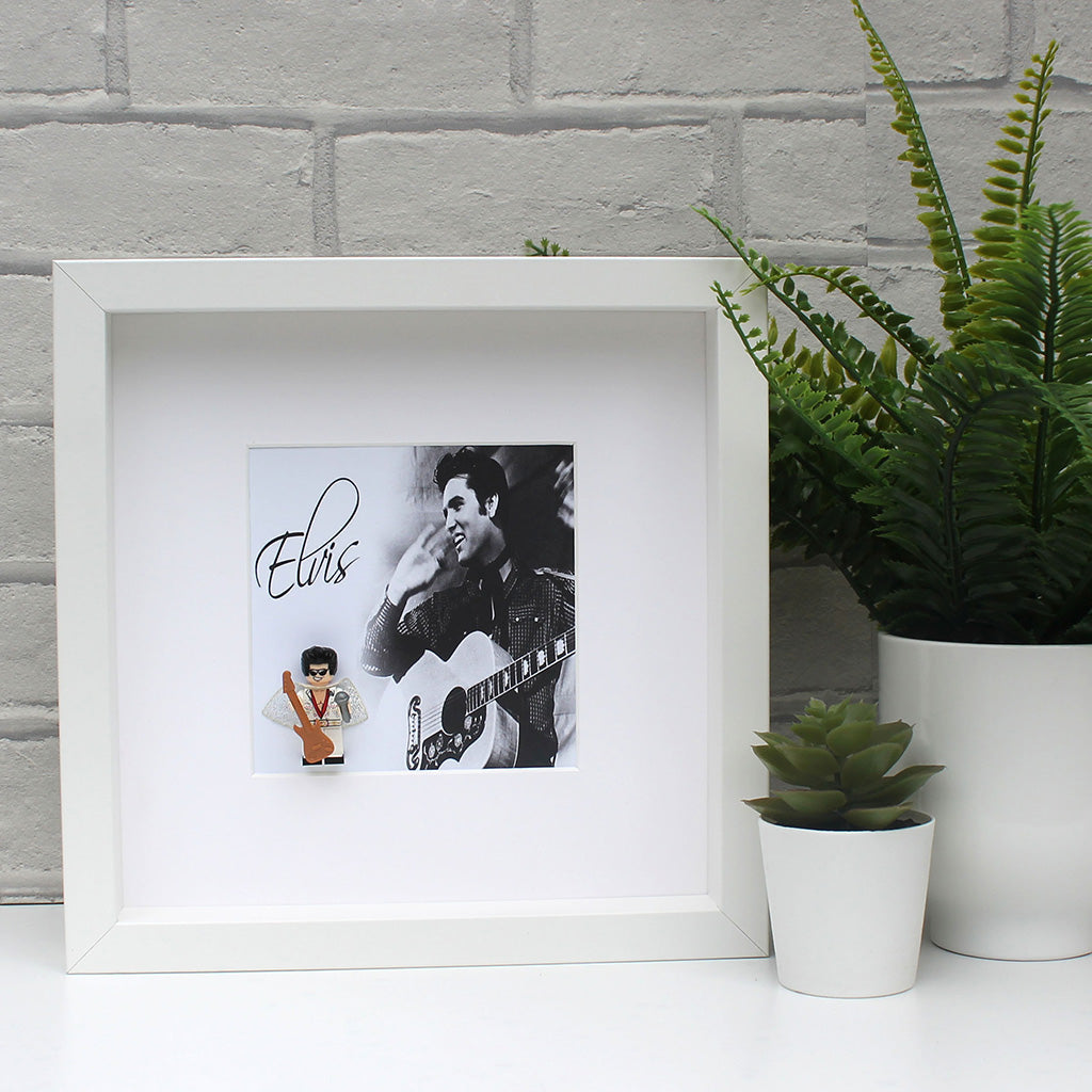 Elvis LEGO® Minifigure Frame – Mrs Crazy Creations