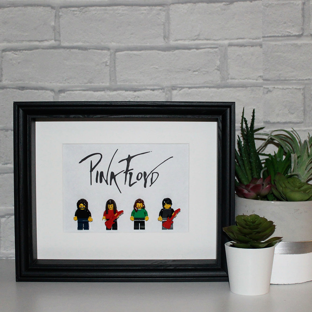 Pink Floyd LEGO® Minifigure Band Frame – Mrs Crazy Creations
