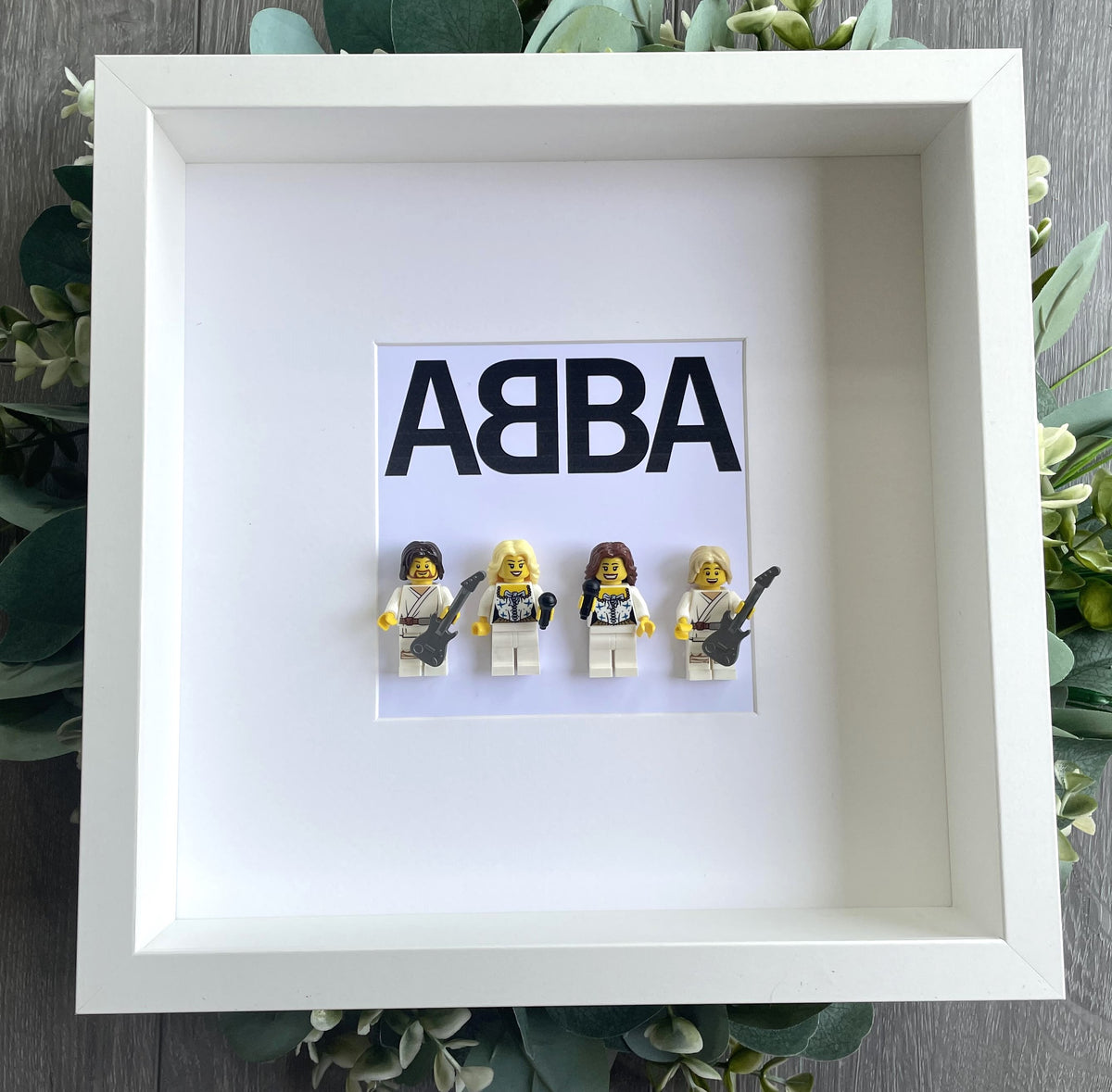 ABBA® LEGO® Minifigure frame – Mrs Crazy Creations